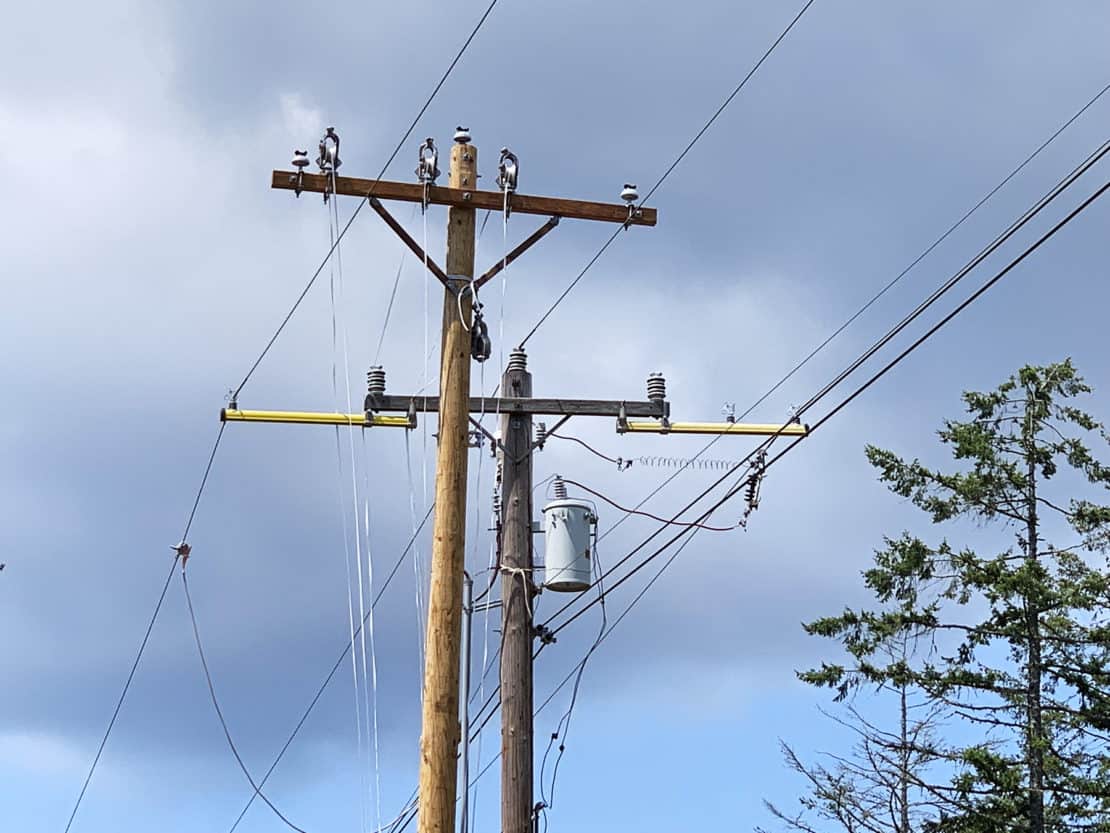Local OPALCO Crew Rebuilds Line on San Juan Island - OPALCO